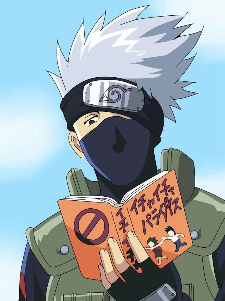 Алмазная мозаика на подрамнике "Наруто" круглые бриллианты 40х50см