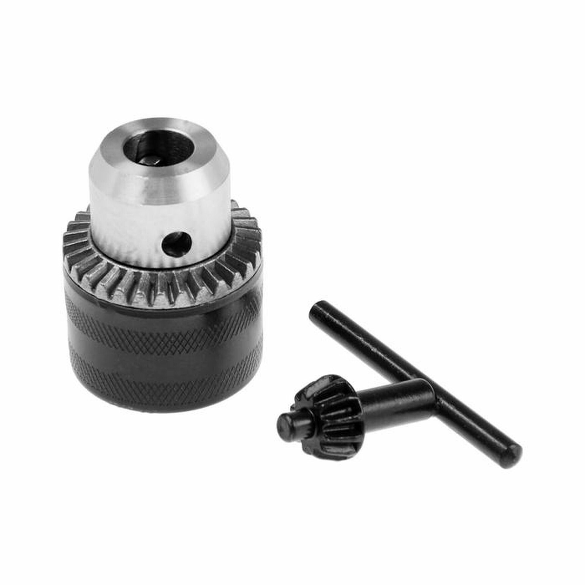 Патрон для дрели тундра, 1/2" - 20 UNF, 1.5 - 13 мм, 1 шт, черный