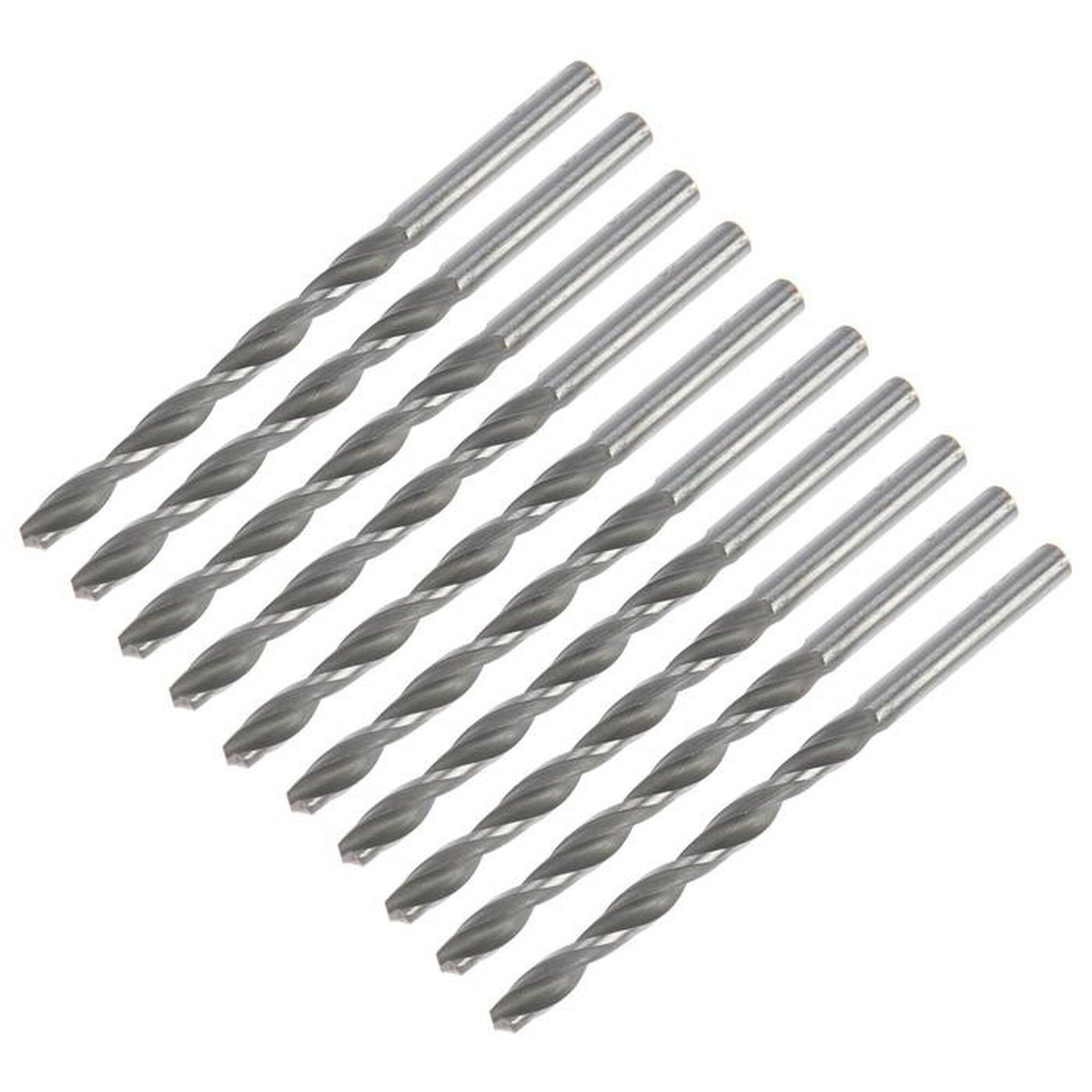 Сверло по металлу тундра, HSS, цилиндрический хвостовик, 4.5 х 80 мм, 10 шт.