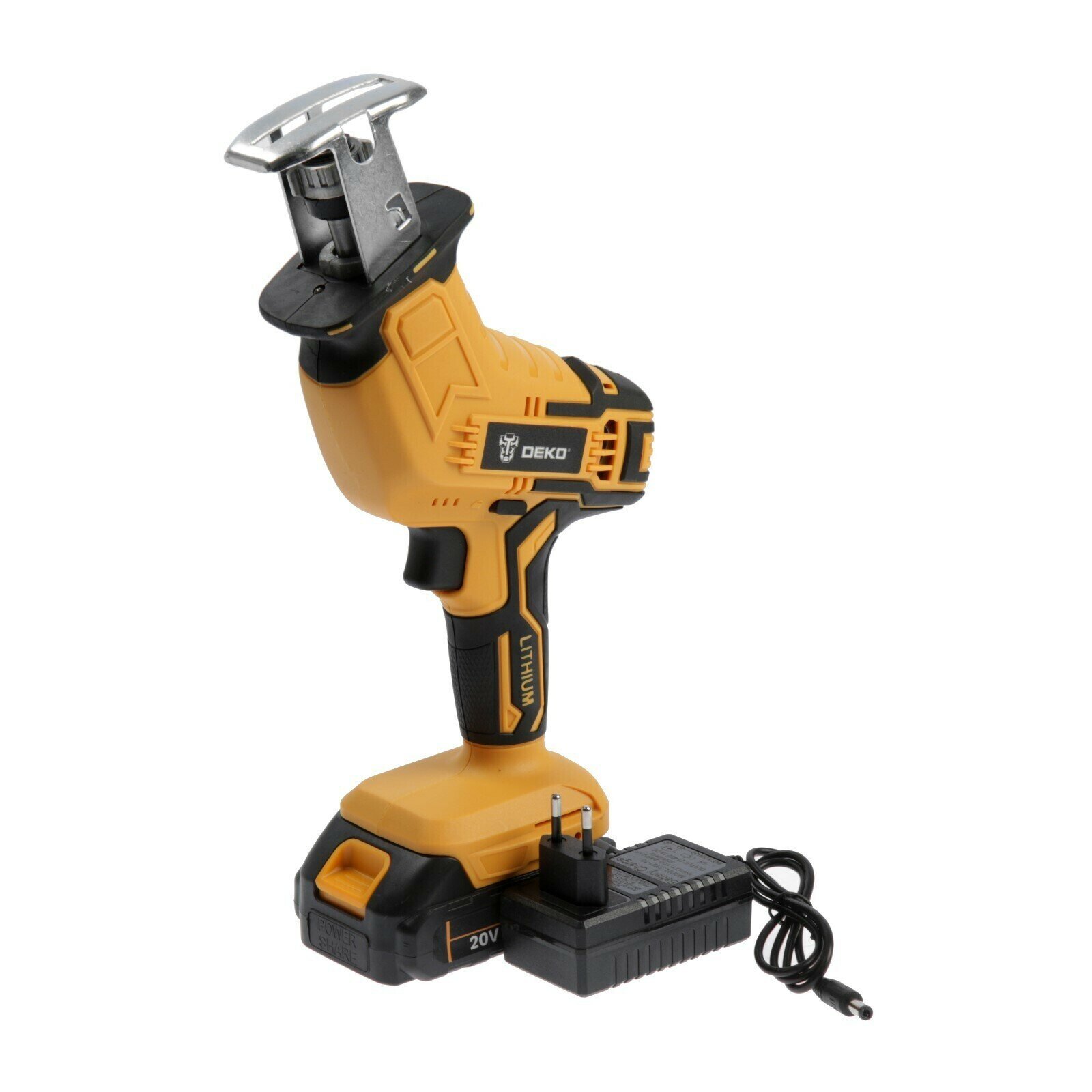 Сабельная пила электрическая DKRS20-Li, 20В, 1x3.0Ач