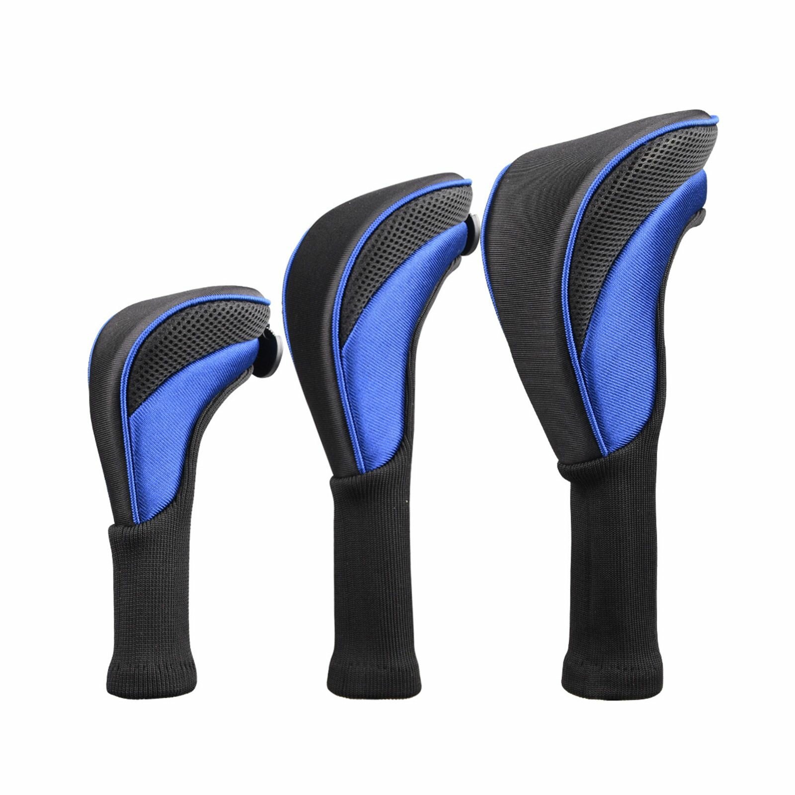 3x драйвер вентилятора с крышкой для гольф-клуба защиты, антифрикционная головка длинной шеей, Ca