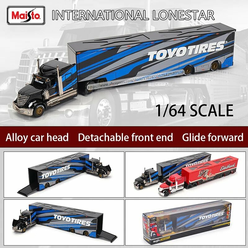 Maisto International Lonestar, 1:64, темно-синий