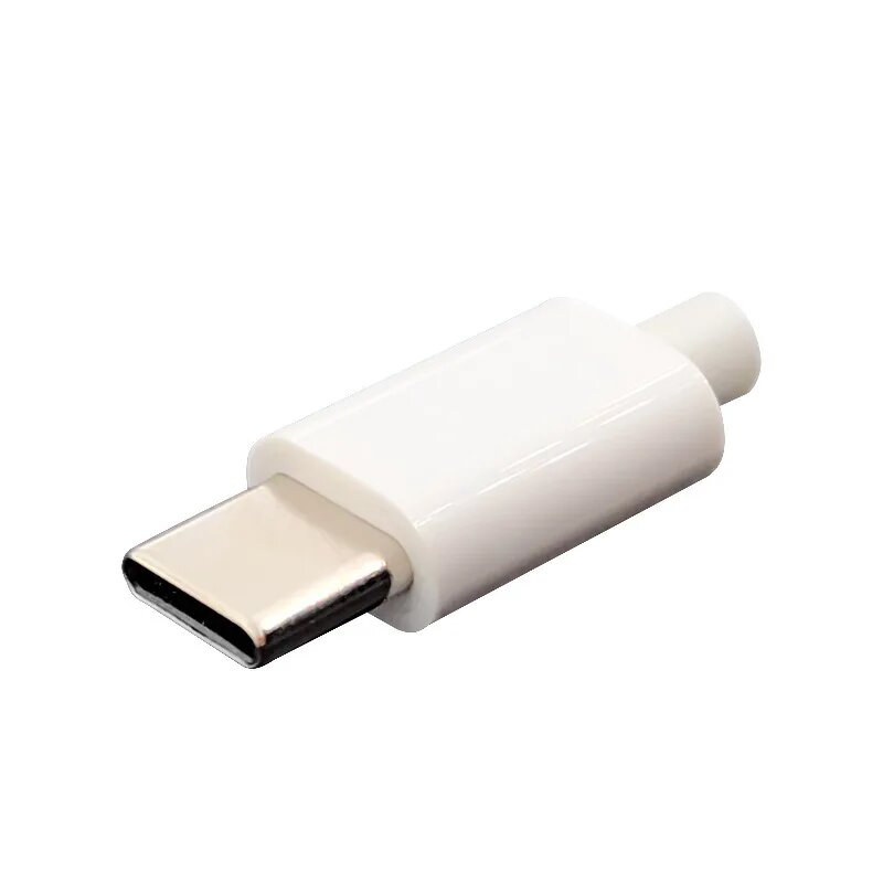 ELECAPITAL Type-C USB 3.1 24-контактный разъем для пайки 5/10 шт 10pcs, white