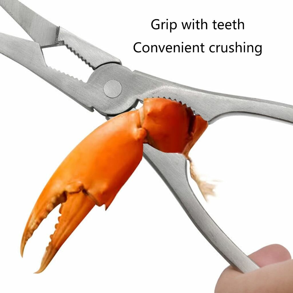 Инструмент для морепродуктов из нержавеющей стали, плоскогубцы крабов и креветок, фрукты, бытовая комбинация, специальные инструменты, зажим пилинга