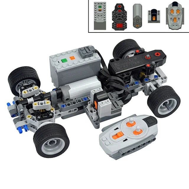 Серводвигатель MIGUBA для конструкторов Серый, with motor