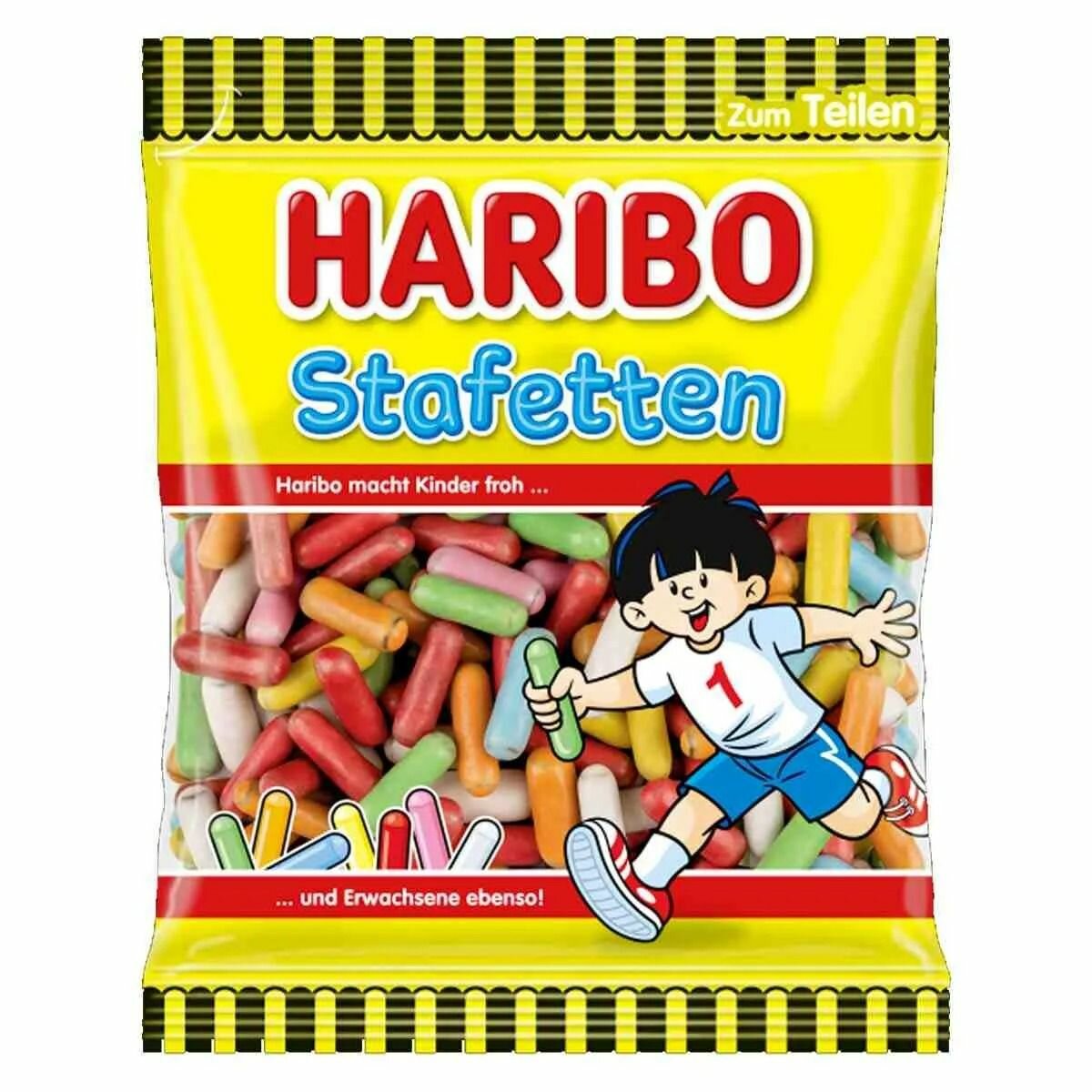 Мармелад жевательный Haribo Stafetten Палочки 160гр Германия