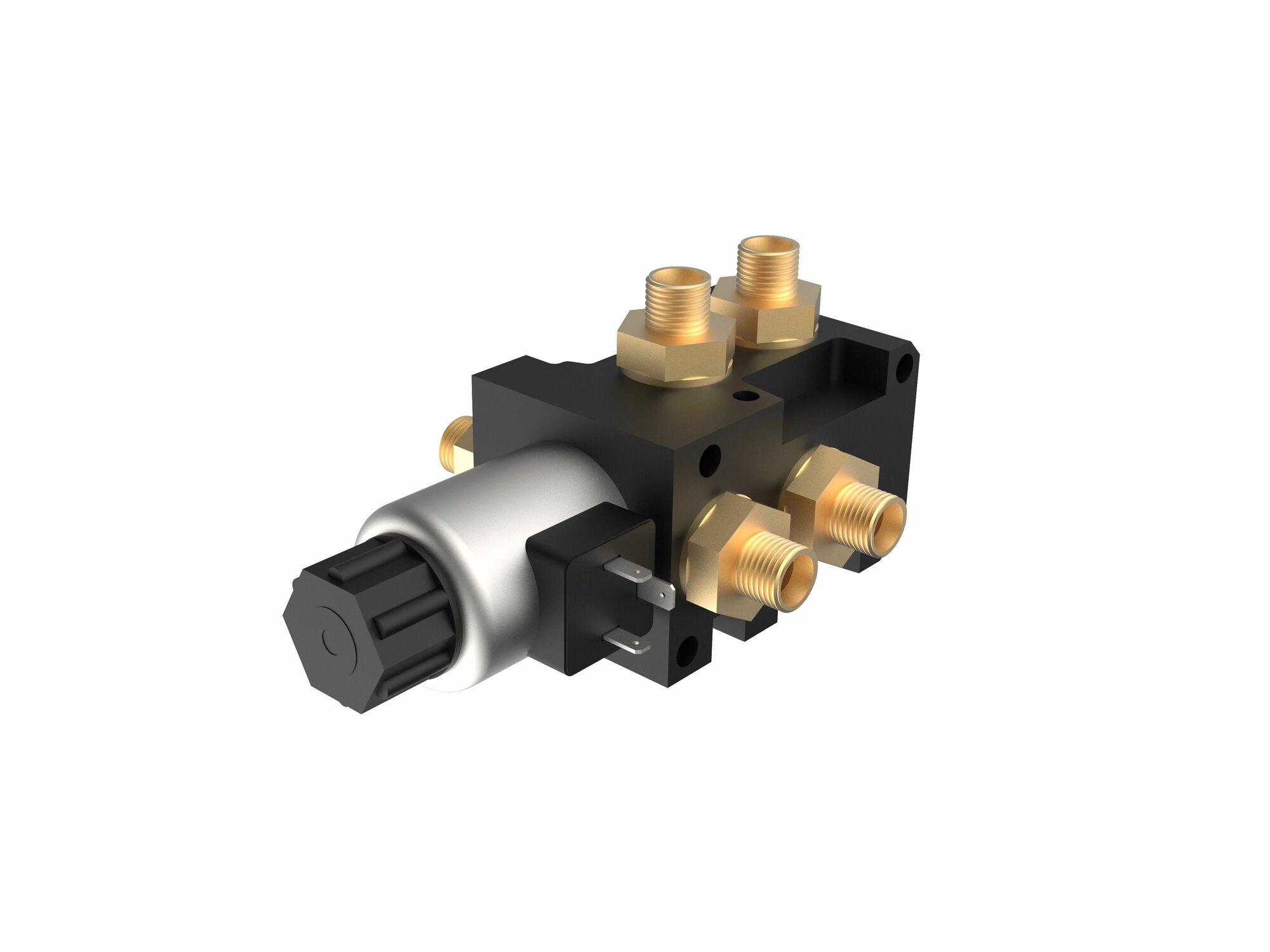 Дивертор гидравлический с электро-магнитным управлением DVS6 50 л / мин 12V