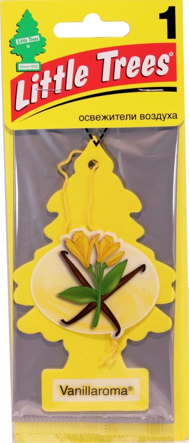 Ароматизатор подвесной бумажный Little Trees U1P-10105-RUSS