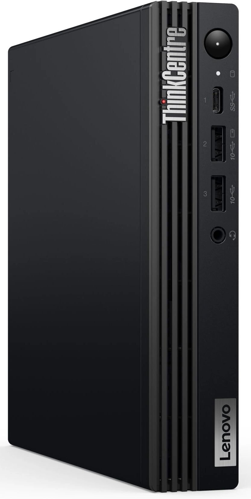 Неттоп Lenovo ThinkCentre Tiny M70q-5 slim i5 14400T (1.5) 16Gb SSD512Gb UHDG 730 Windows 11 Pro 64 GbitEth WiFi BT 90W мышь клавиатура черный (12TD004HUM)