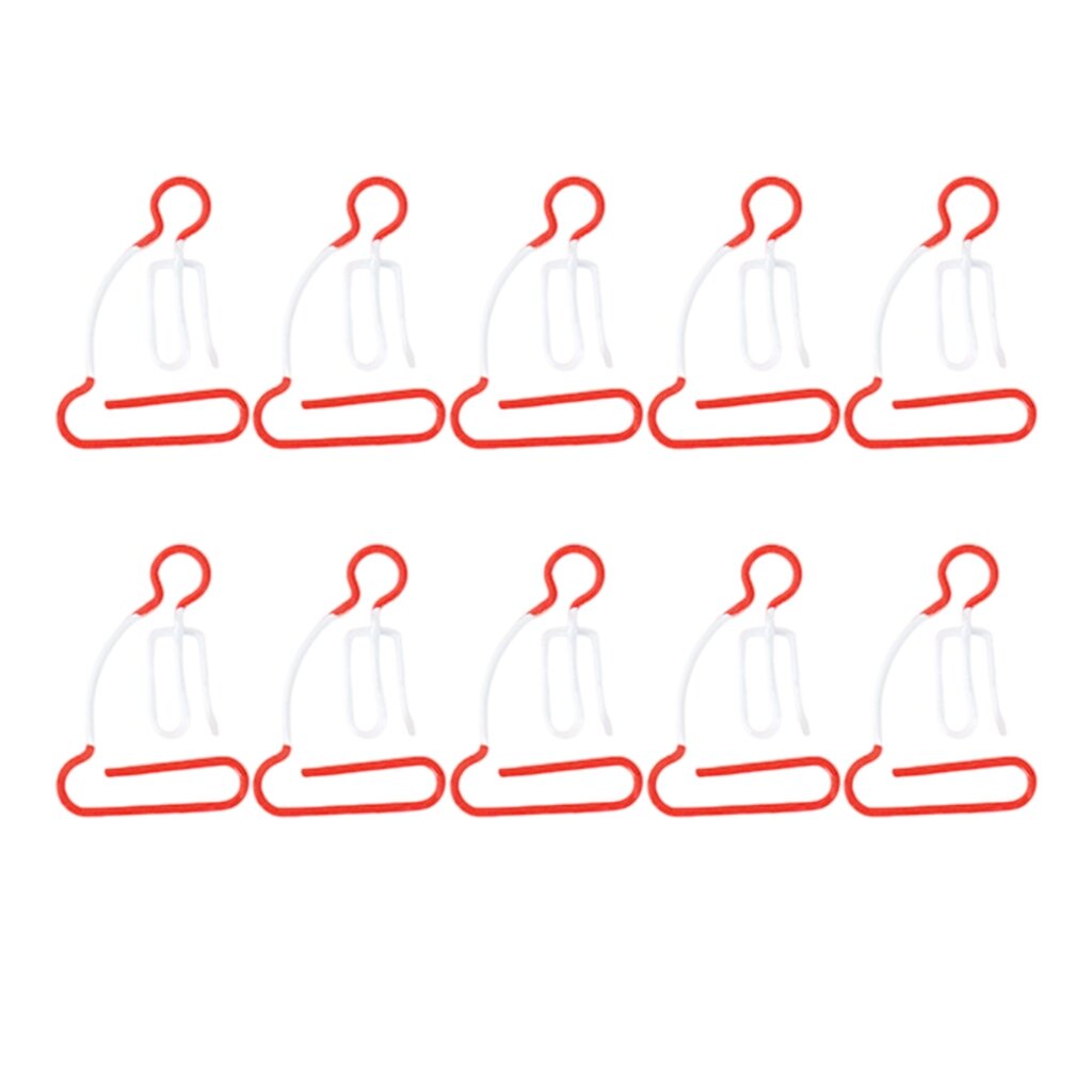 10шт Очаровательная Скрепка Для Бумаг Различной Формы, Скрепки Для Закладок В Форме Фруктов, Зажим Для Закладок