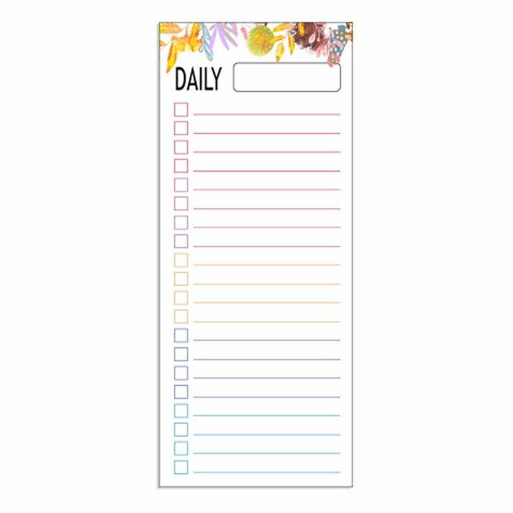 Магнитная доска-календарь для холодильника