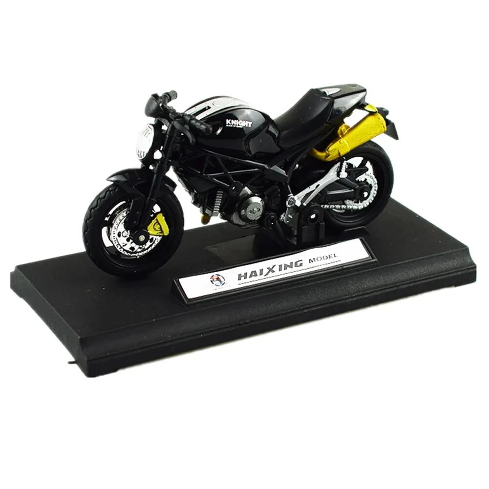 Модель мотоцикла Ducati Monster 1:18, черный, CC047-D