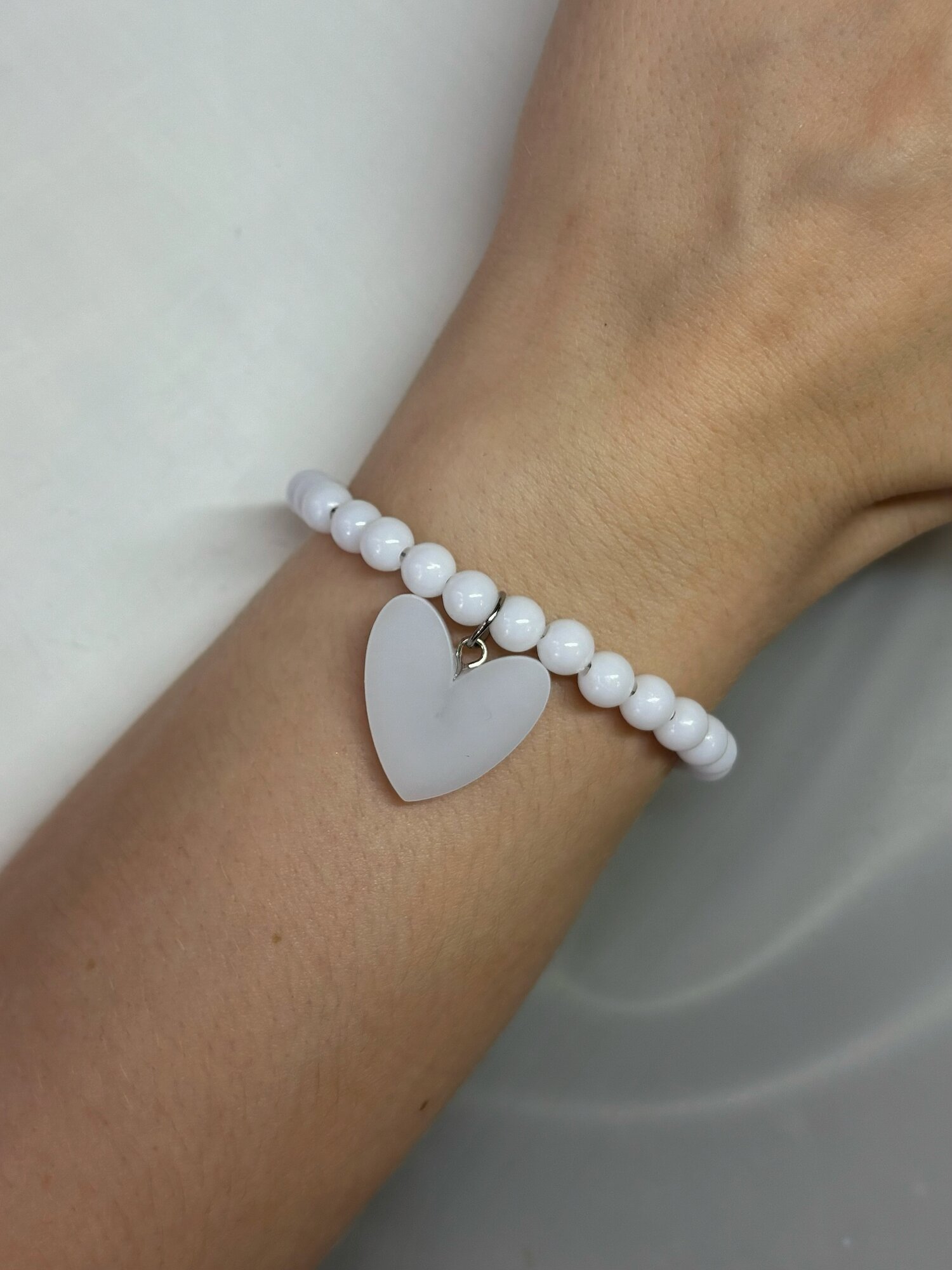 Браслет-цепочка, кристалл