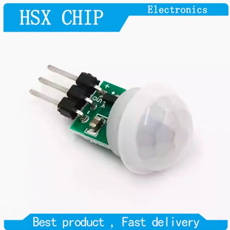 5 шт. мини ИК пироэлектрический инфракрасный PIR датчик движения человека модуль автоматического детектора AM312 датчик постоянного тока 2,7-12 В