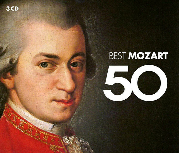 Аудио CD Wolfgang Amadeus Mozart 50 Best Mozart (3CD/EU) Моцарт NEW