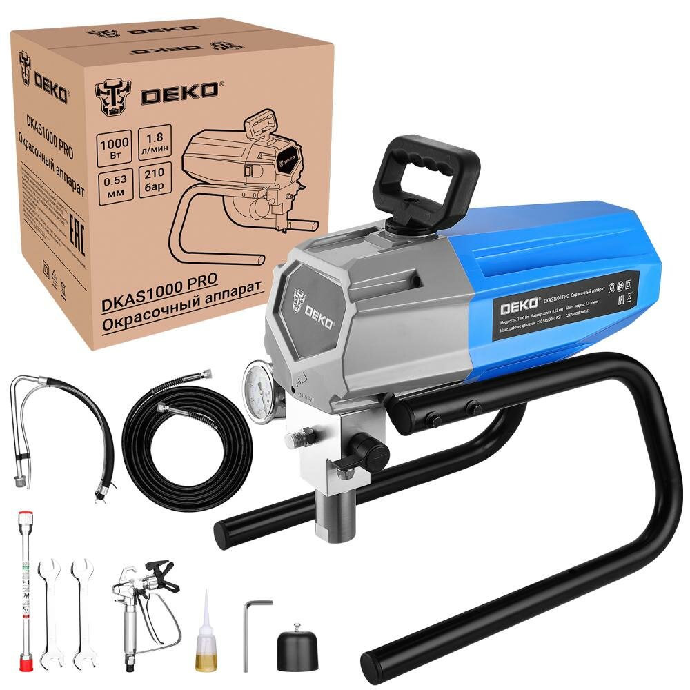 Окрасочный аппарат DEKO DKAS1000 PRO 084-3202