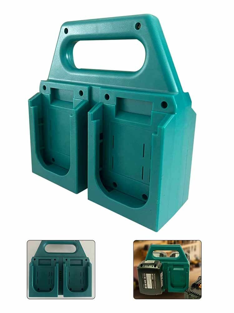 Переносной держатель для монтажа и хранения батарей с 4 ячейками аксессуар для инструментов