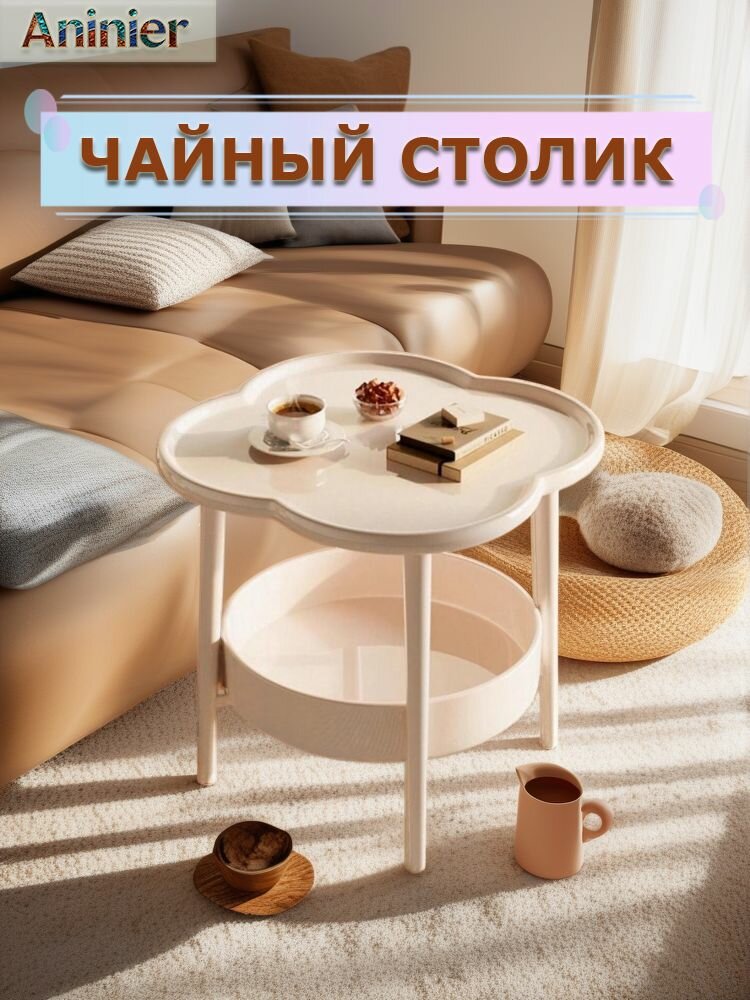 Тумба-секретер Oseller, керамическая белая, 39х39х45 см, без ящиков