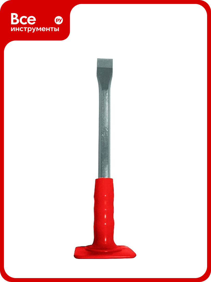 Зубило с протектором, плоское 20мм 16х300мм Biber Профи 85411 тов-077201, резиновый,