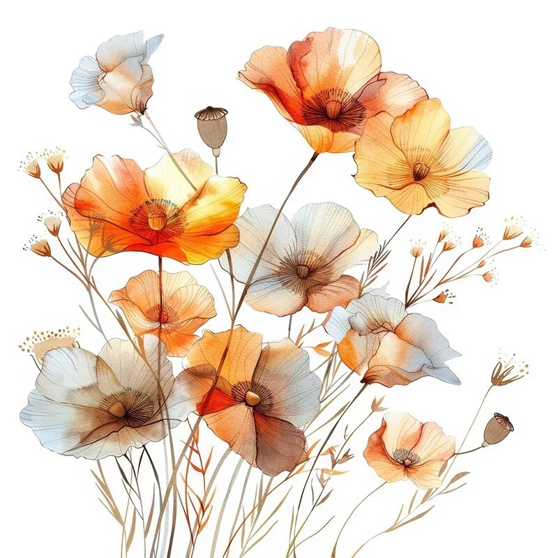 QT689 # Самоклеящиеся наклейки для туалета с изображением сухоцветов, съемные виниловые наклейки на стену, многоразовые виниловые наклейки для автомобиля, для декора ванной комнаты