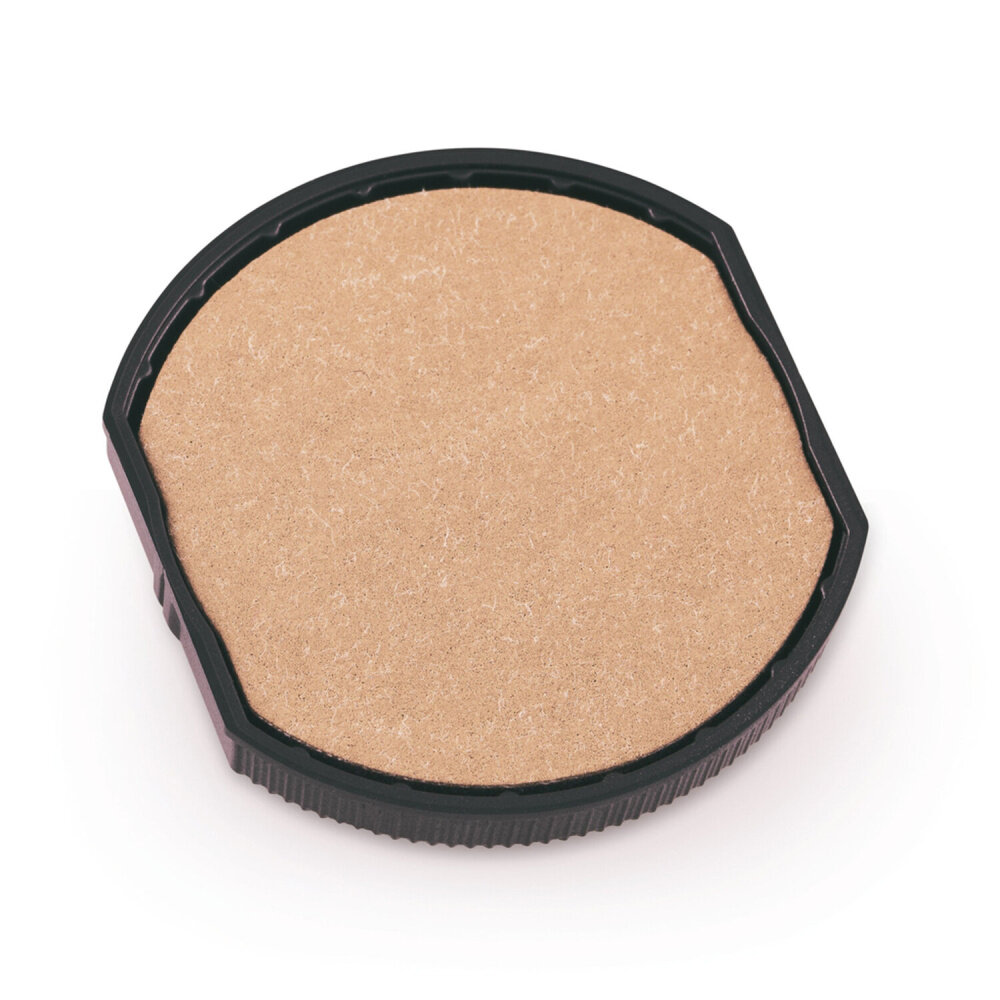 Упаковка 3 шт. Подушка сменная для печатей диаметром 42 мм, неокрашенная, для TRODAT IDEAL 46042, 6\46042, 199546