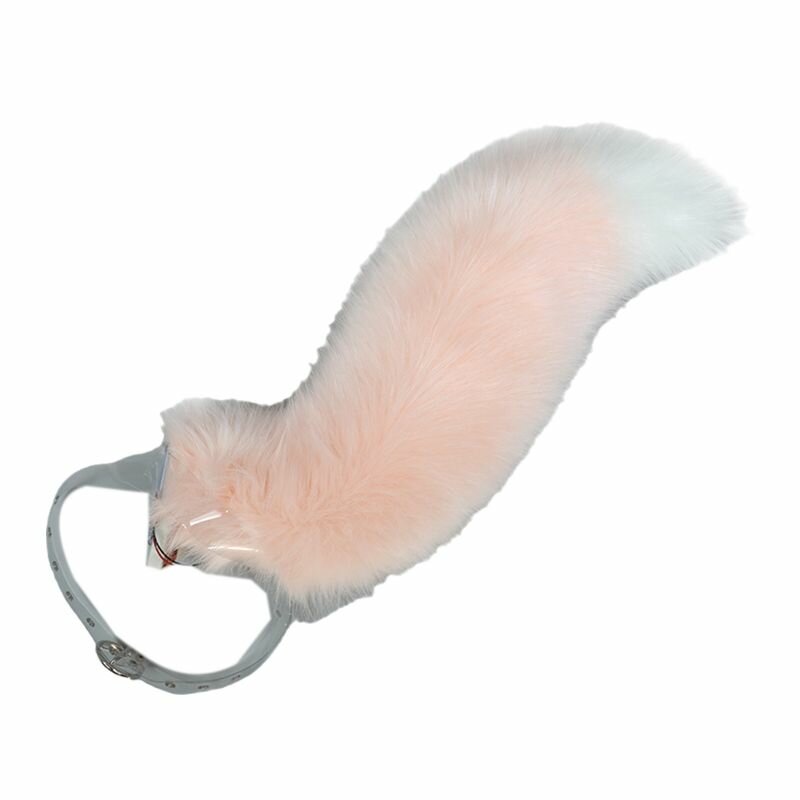 Гибкий плюшевый хвост волка-лисы