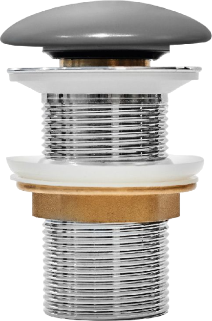 Донный клапан для раковины IDDIS Optima Home OPHGM00i88 серый матовый