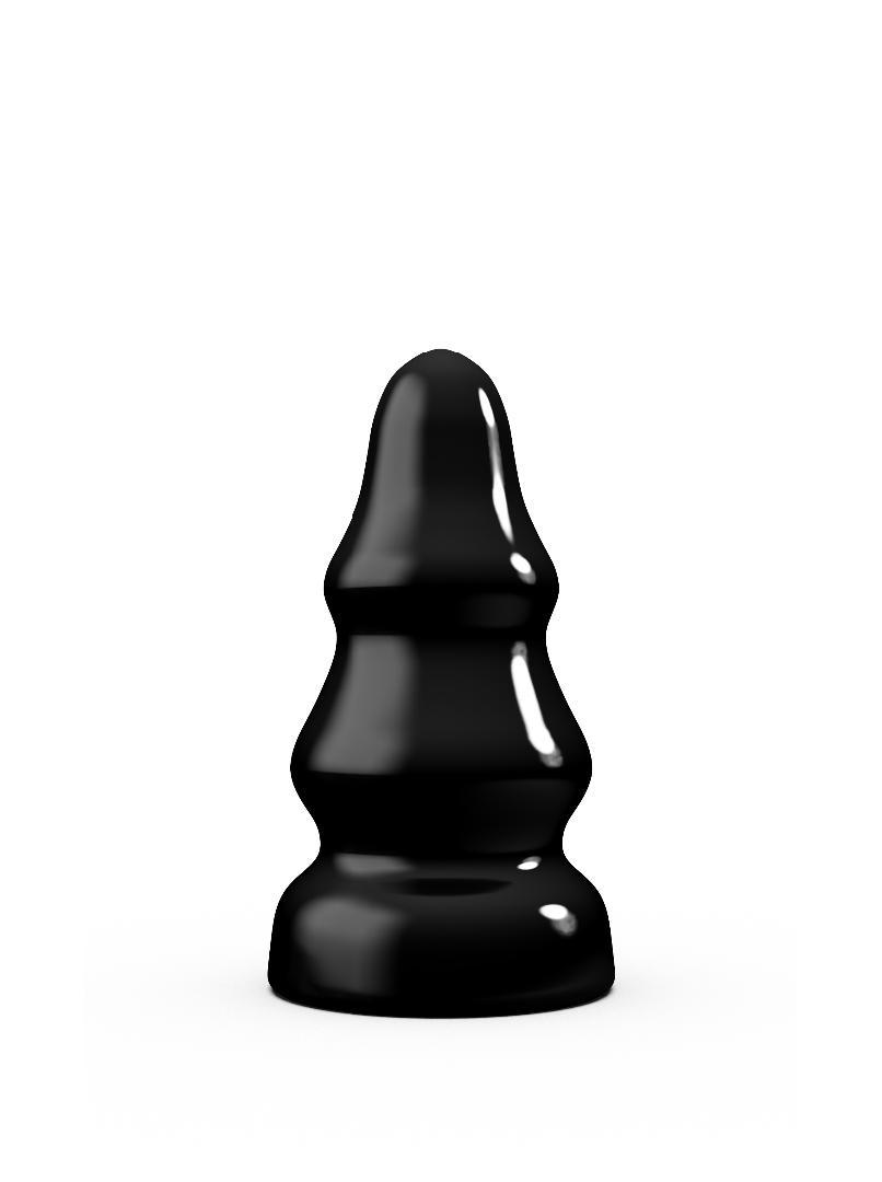 LOVETOY (А-Полимер) Анальная пробка Magnum 17 421700 16 см, черный