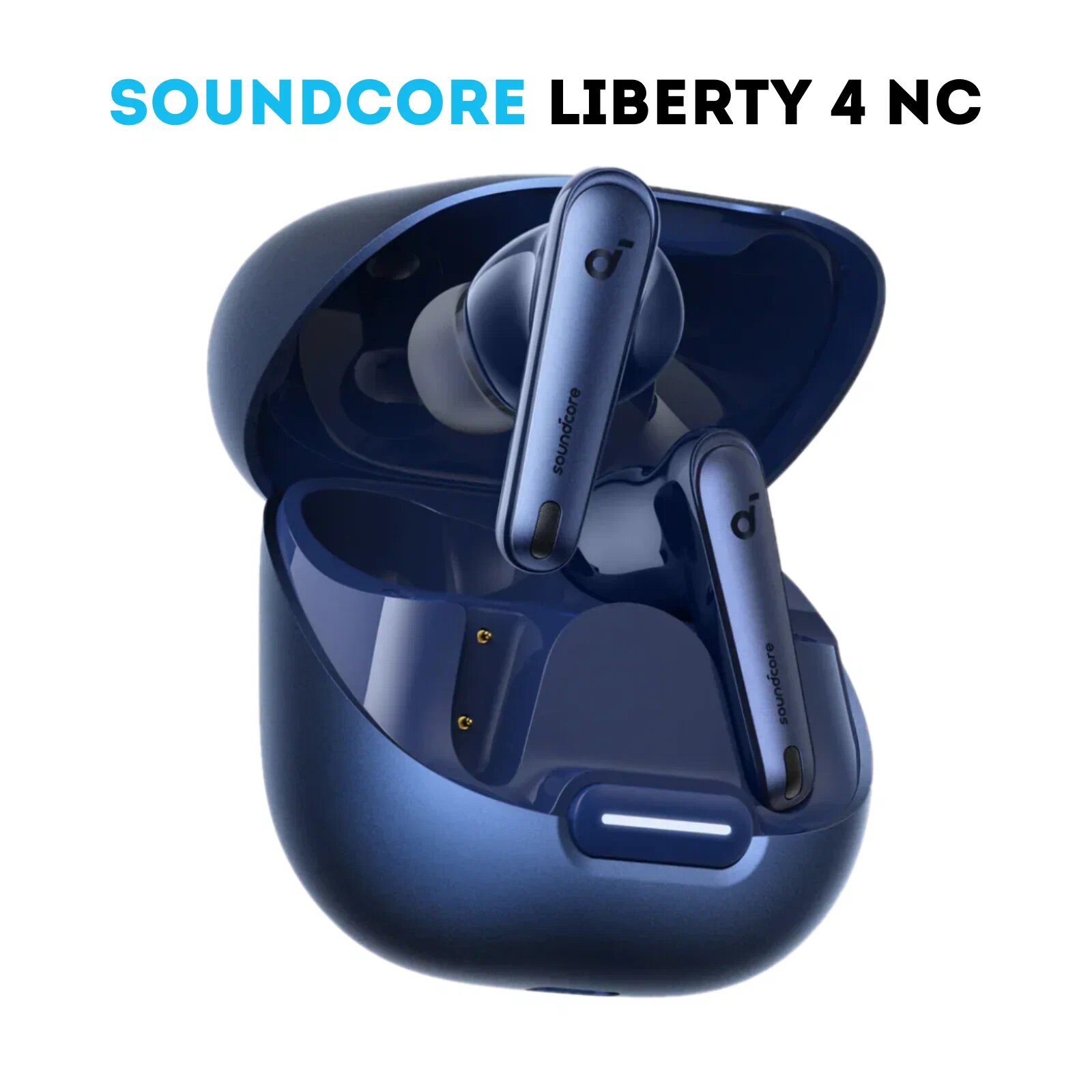Беспроводные наушники Anker True Wireless Soundcore Liberty 4 Blue синий
