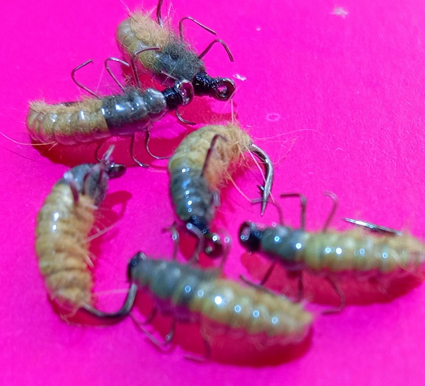 Мушка на хариуса. Ручейник .5 шук.