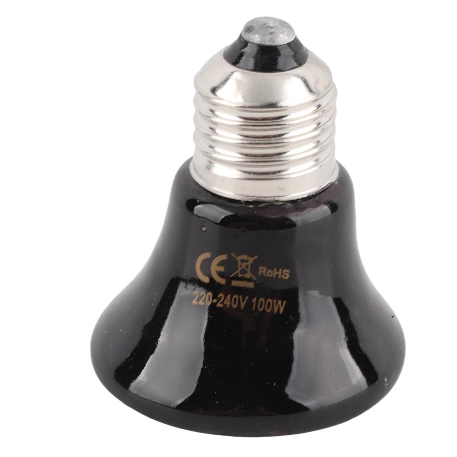 Керамическая рептилий тепловая лампа Мини -инфракрасная тепловая тепловая нагревательная лампа для ящериц рептилий 220 В -240 В