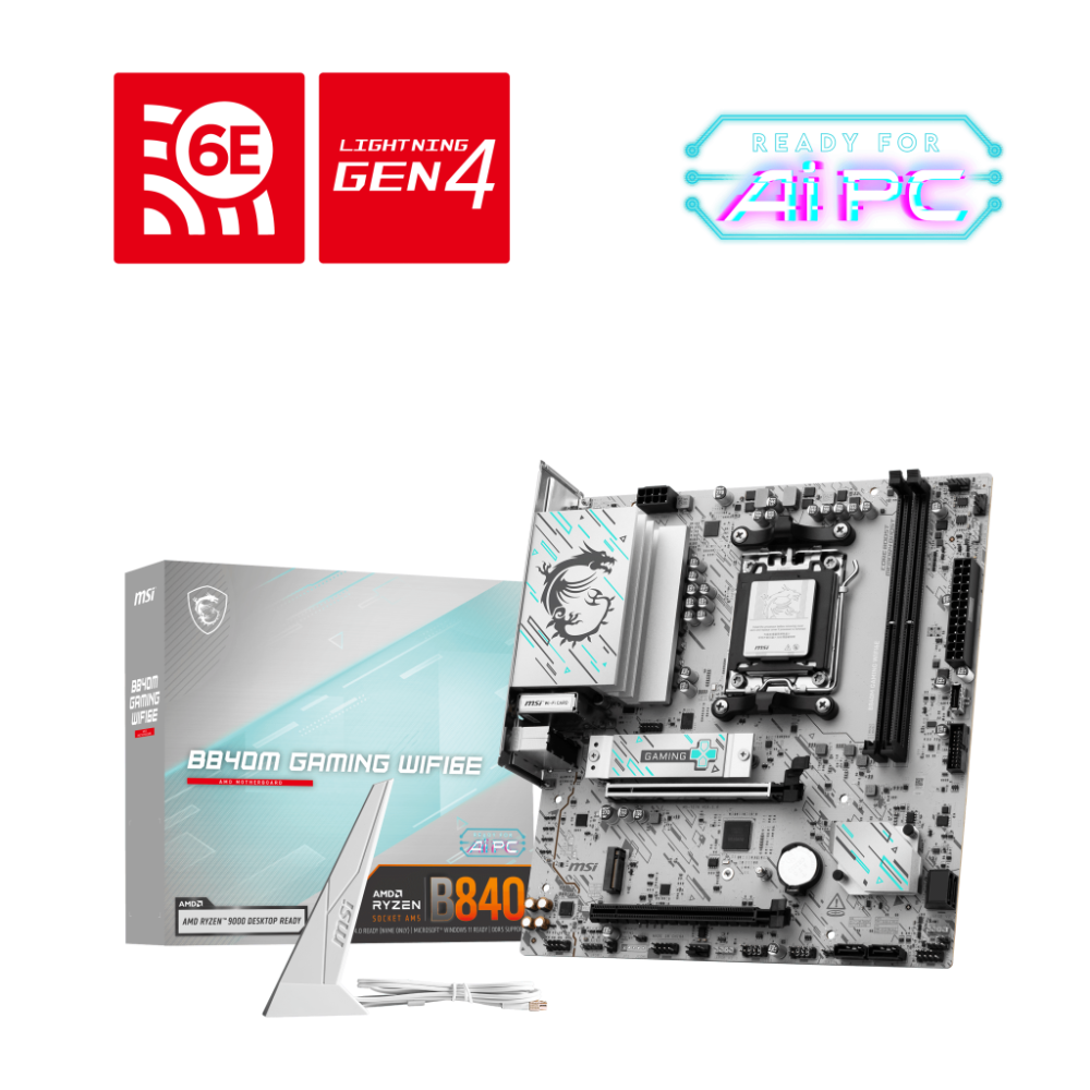 Материнская плата MSI B840M GAMING WIFI6E