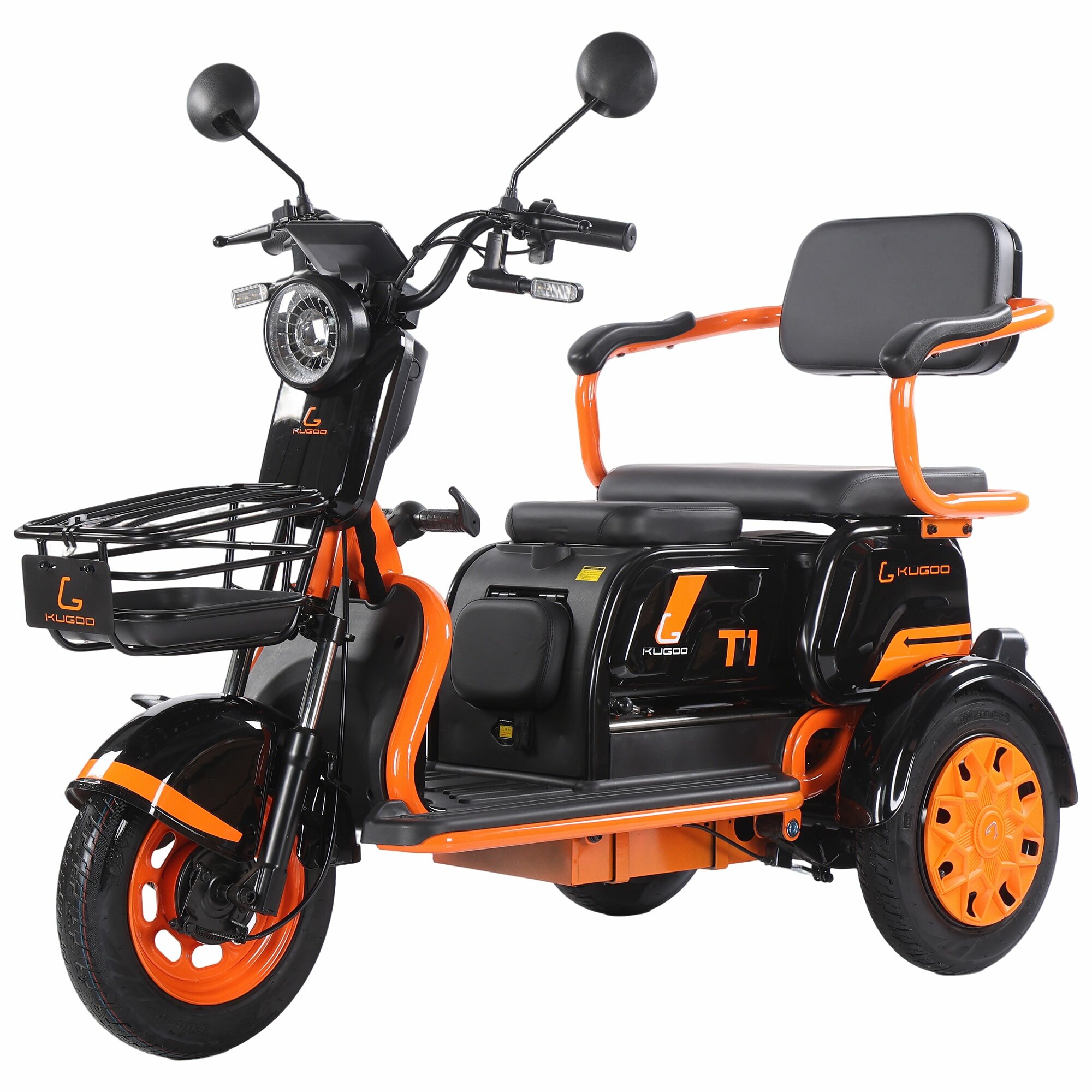 Электроскутер для взрослых Kugoo T1 500W, 48V/20.8AH