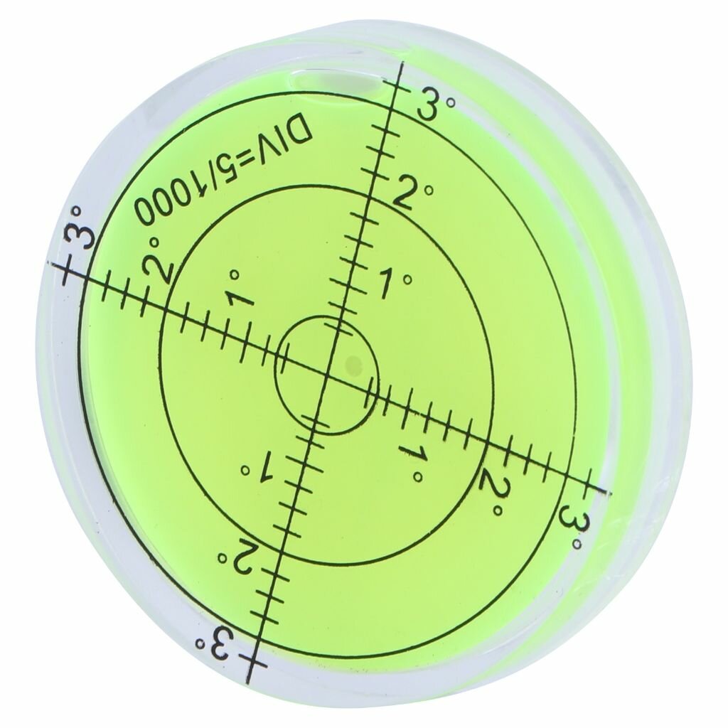 (1шт) круглый универсальный горизонтальный пузырь 60*12 мм