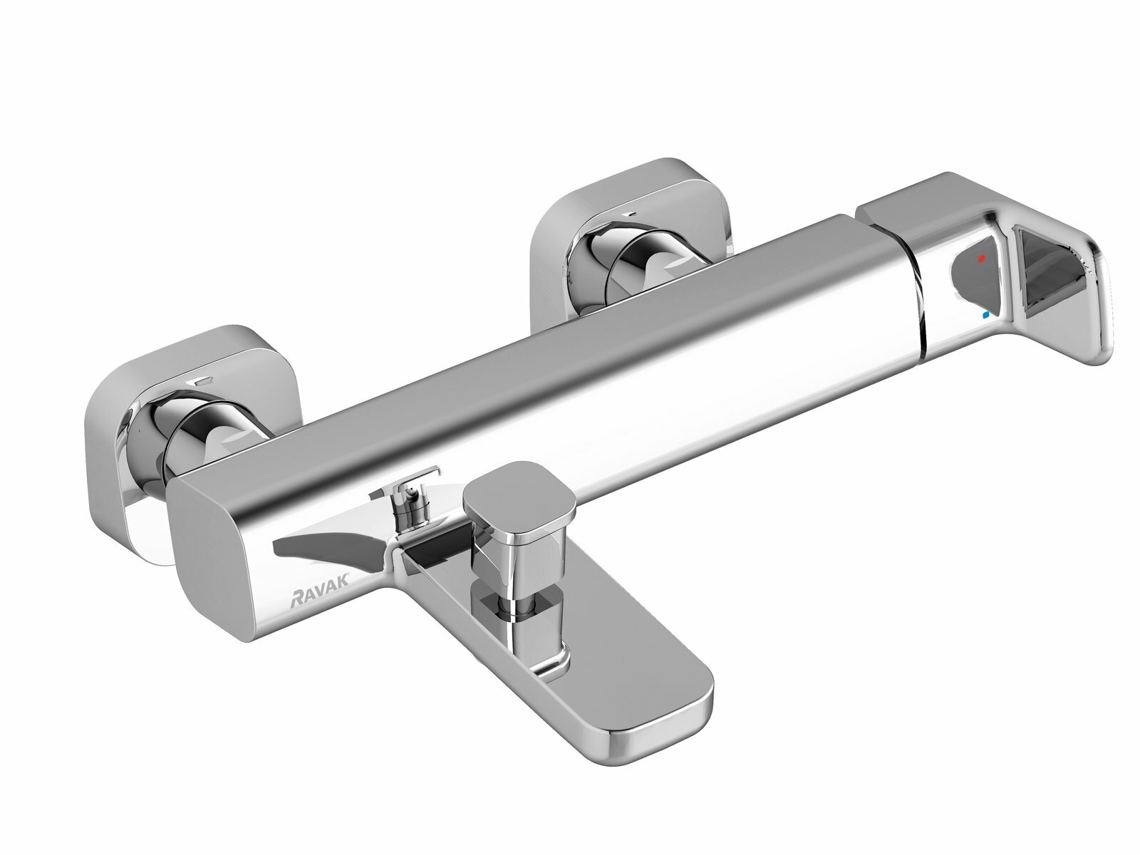 Смеситель для ванны Ravak 10° Free TD F 022.00/150 мм X070131 хром