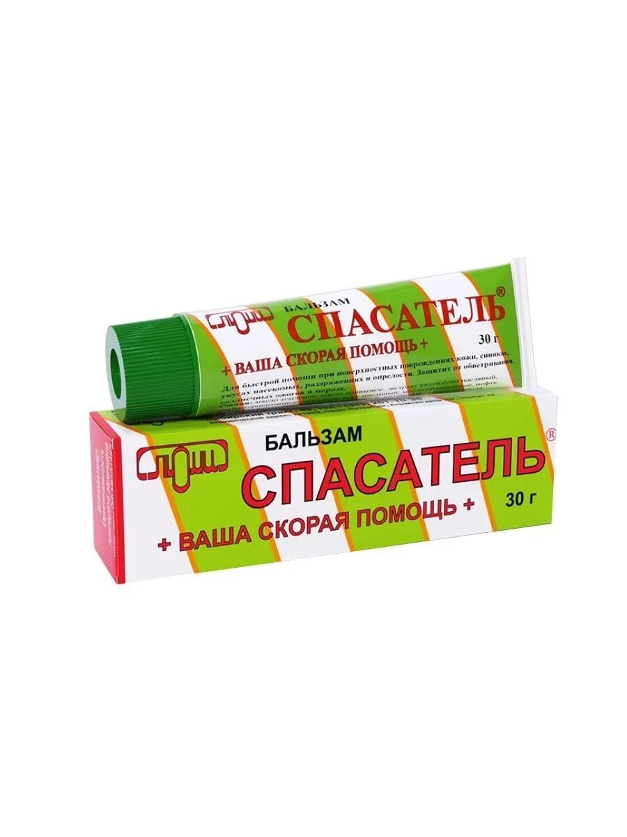 Бальзам спасатель, 30 г, для поврежденной кожи, на основе масла чайного дерева, облепихи