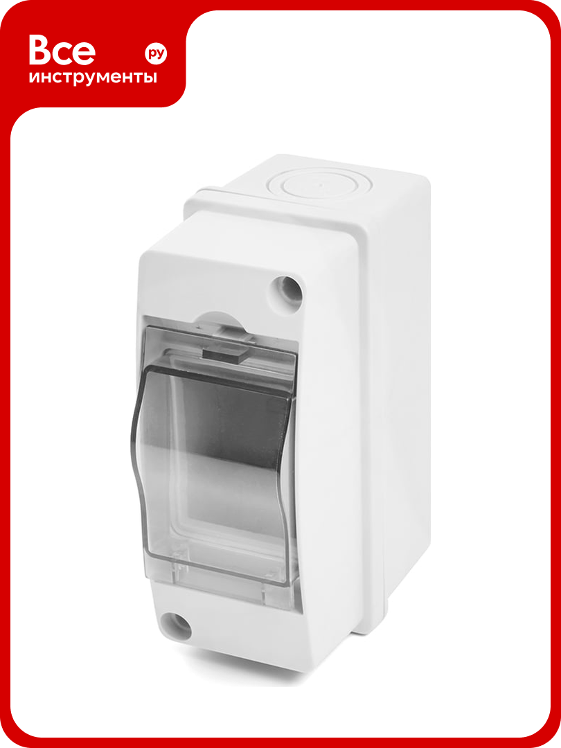 Настенный бокс STEKKER ebx50-1/02-65 2 модуля, пластик, серия standart 39932, для сборки щитов распределения