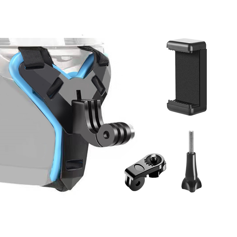 Держатель-кронштейн MyPads на мотоциклетный шлем для экшн-камеры Gopro/ Sjcam/ Xiaomi крепления на подбородке
