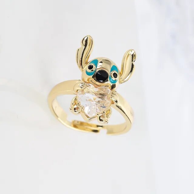 MINISO Аниме кольцо Лило и Стич