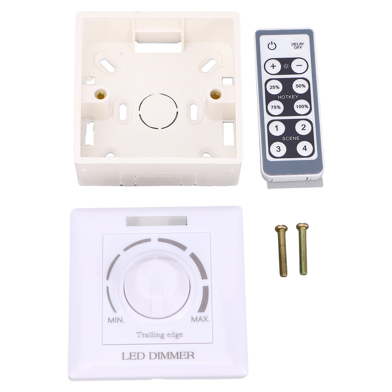 Светодиодная лампа с регулируемым диммером, регулировкой яркости, ИК-пультом дистанционного управления 200 Вт (220 В)