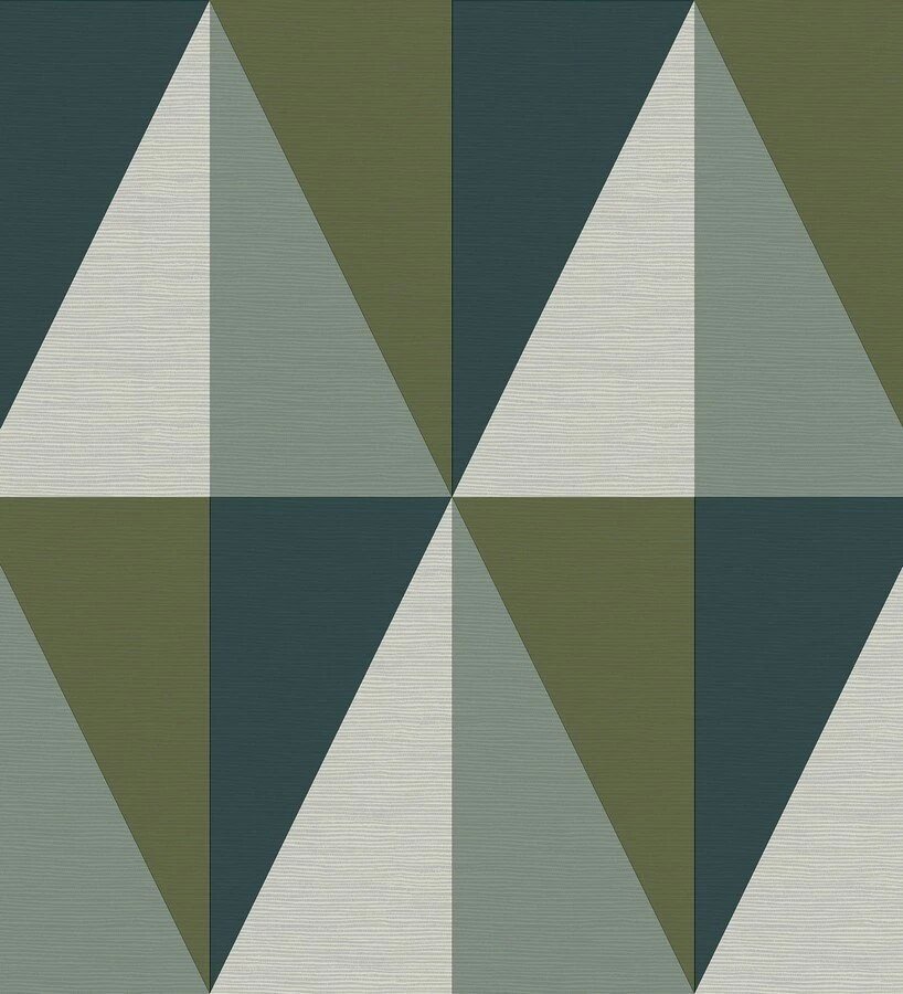 Обои Aura Theory FD25537 B; 0,52x10,05 м, флизелин, цвет зеленый