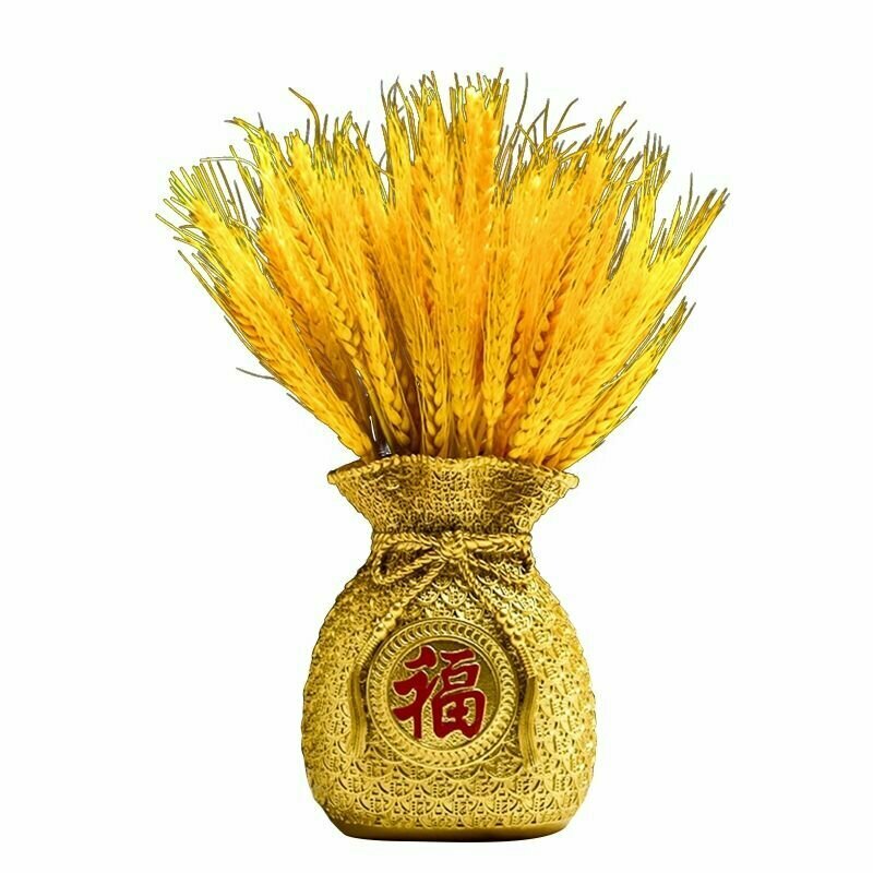 Украшение копилки для денежного мешка-Набор золотых ваз