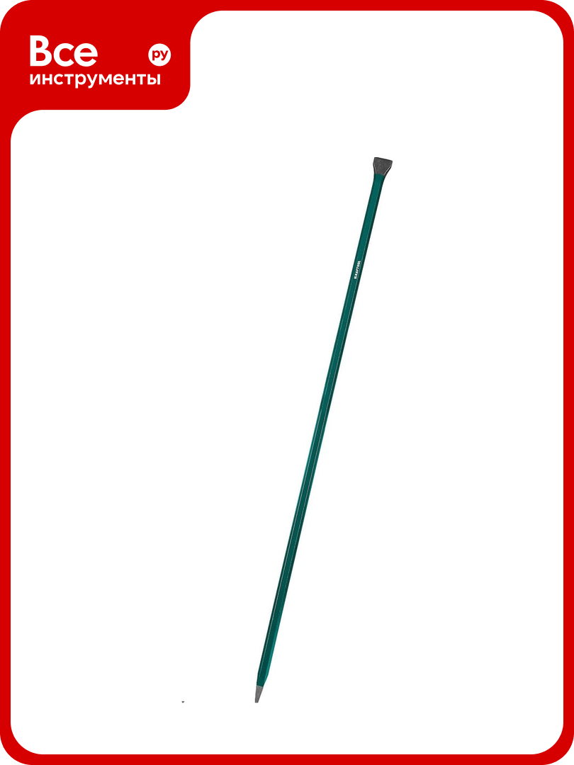 Лом KRAFTOOL Grand монтажный, 1500 мм, 25 мм, шестигранный, для демонтажа различных механизмов