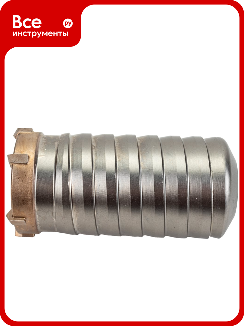 Буровая коронка с конусной посадкой (50 мм; 100 мм) KRAFTOOL 29200-50, с перфораторами (мощностью не ниже