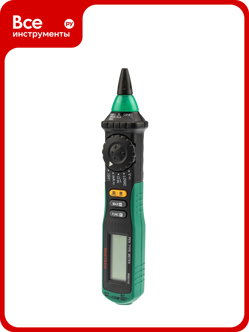 Цифровой мультиметр Mastech MS8211D M128, 5 В