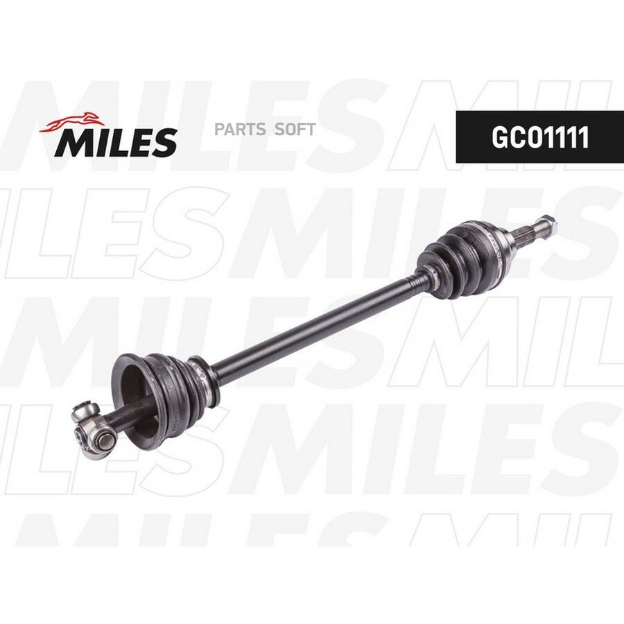 MILES GC01111 Привод в сборе RENAULT LOGAN MCV/LADA LARGUS левый ()
