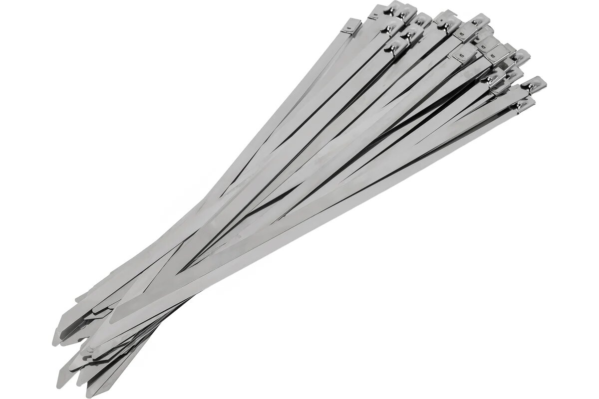 Gigant Стальные нержавеющие хомуты-стяжки 7,9x300 мм 50 шт 123955 для крепежа и монтажа