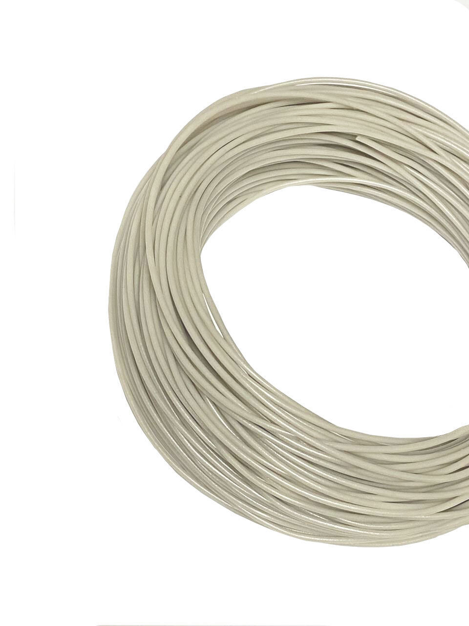 Провод медный НВ-4, (600 В), сечение 0,75 мм2 10 метров белый