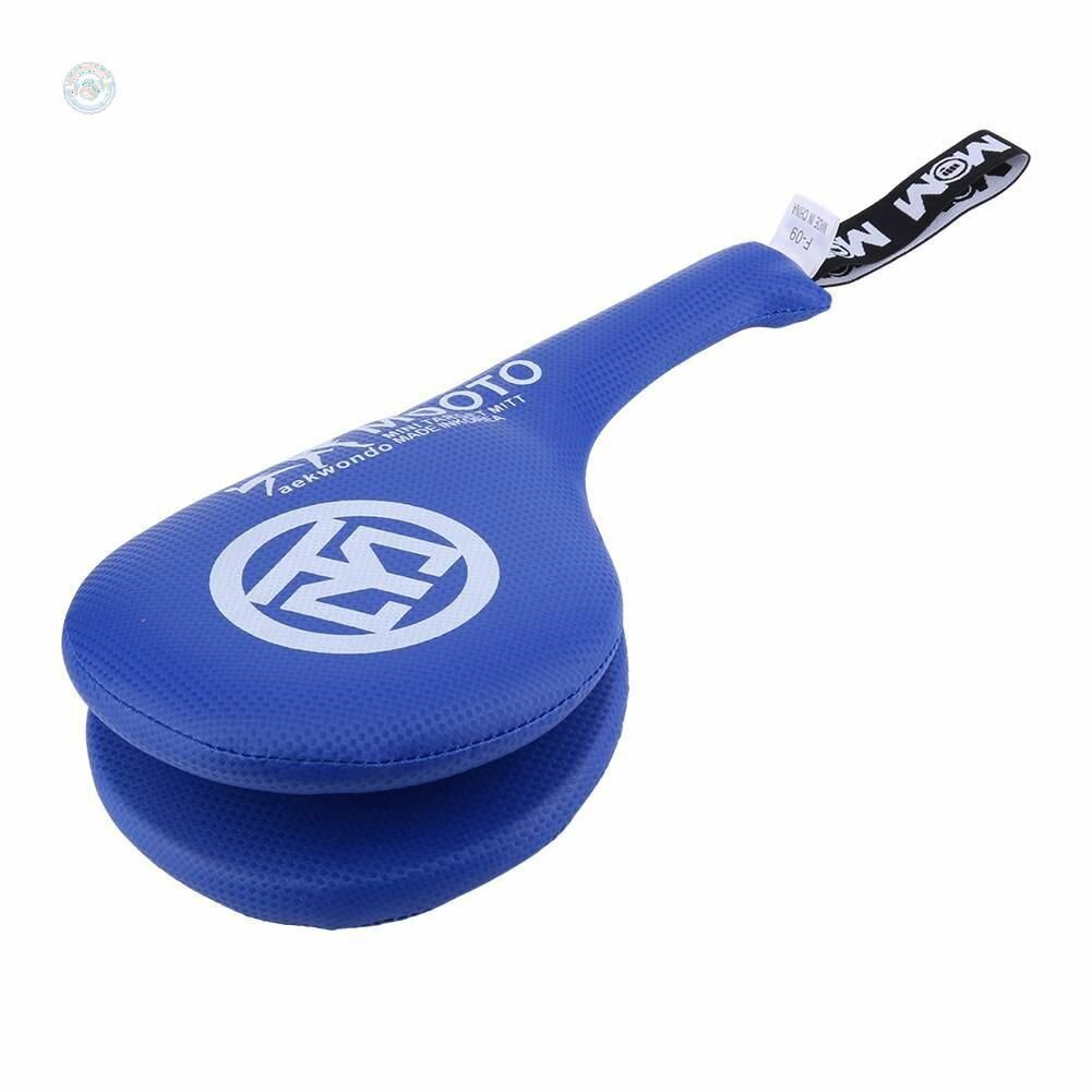 Детская мишень для ударов тхэквондо PU Rebound Sponge с двойной подушкой, тренировочная цель для карате и кикбоксинга, желтая