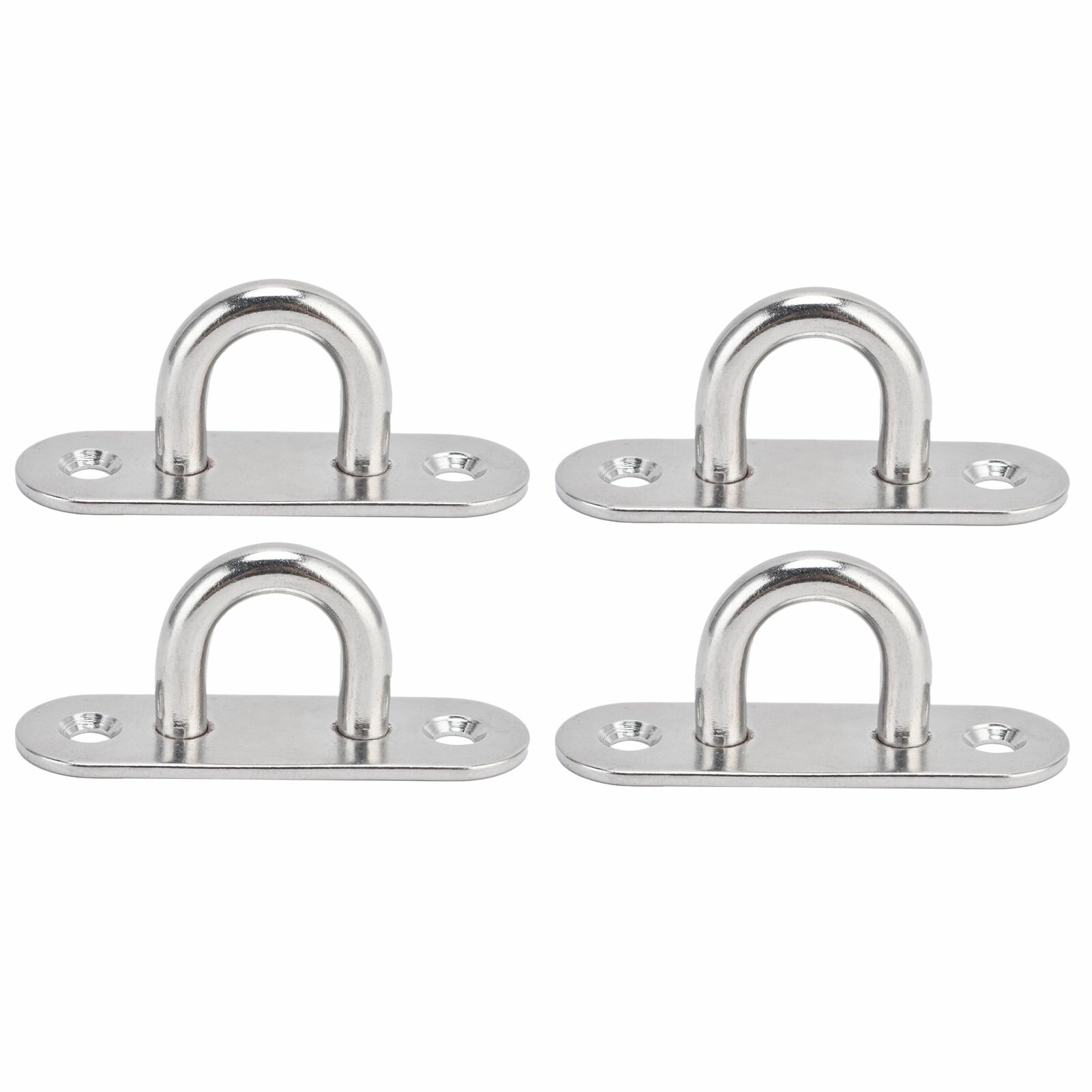 Шт. 8 мм овальных крючка с ушками, потолочная накладка из нержавеющей стали 304, скобы-петли, прочные, устойчивые к ржавчине